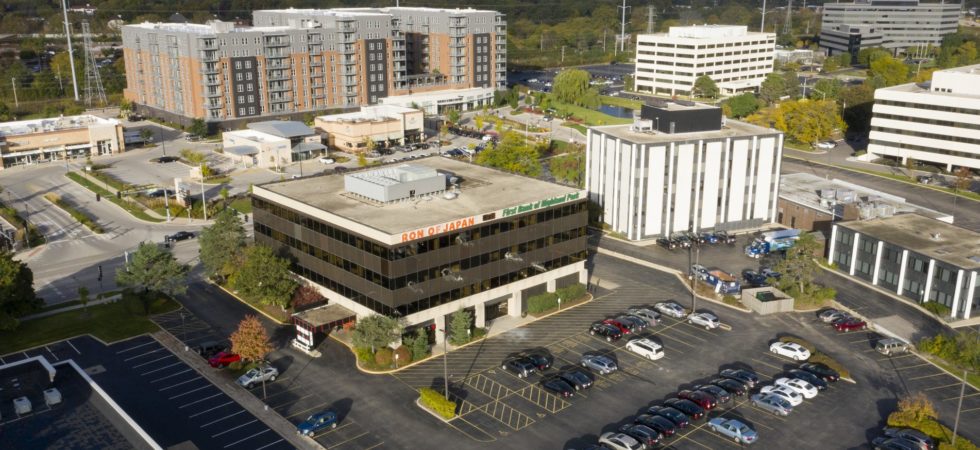 633 Skokie Blvd - Arial View - Imperial Realty Company